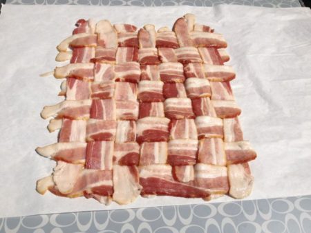 How to Build a Bacon Weave - Barbecuebible.com