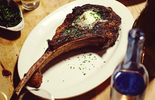 The Axe-Handle Rib-Eye Steak - Barbecuebible.com