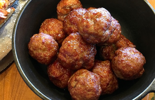 Tongue-In-Cheek Meatballs: Blue(berry) Balls - Barbecuebible.com