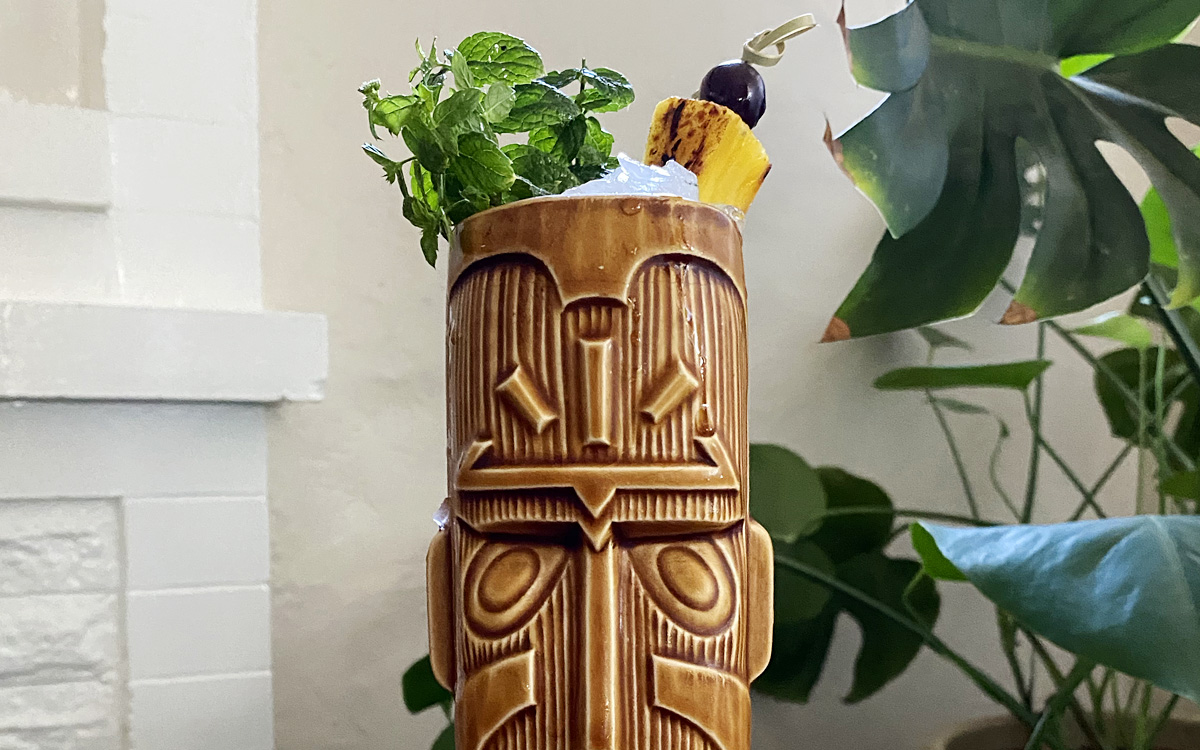 Charred Pineapple Zombie Cocktail Recipe - Barbecuebible.com