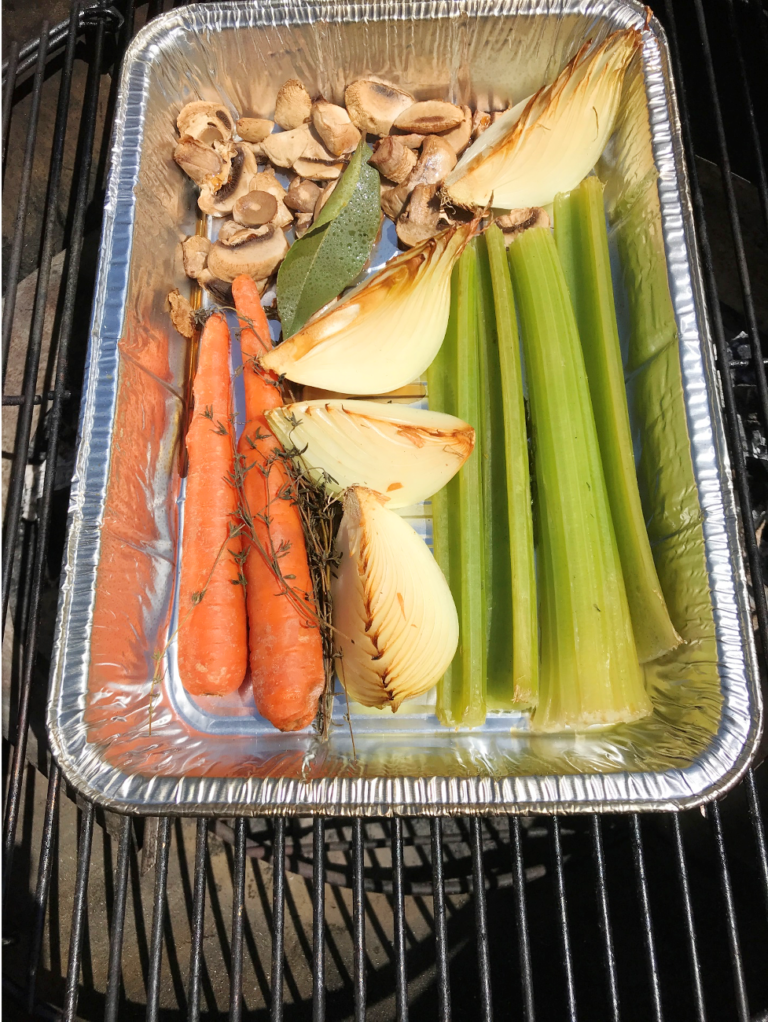 The Secret Ingredient: Smoked Vegetable Stock - Barbecuebible.com