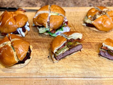 The Battle of the Grilled Beef Burgers! - Barbecuebible.com