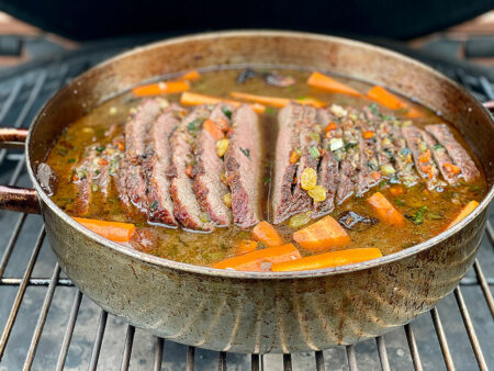 Aunt Annette’s Holiday Brisket - Barbecuebible.com