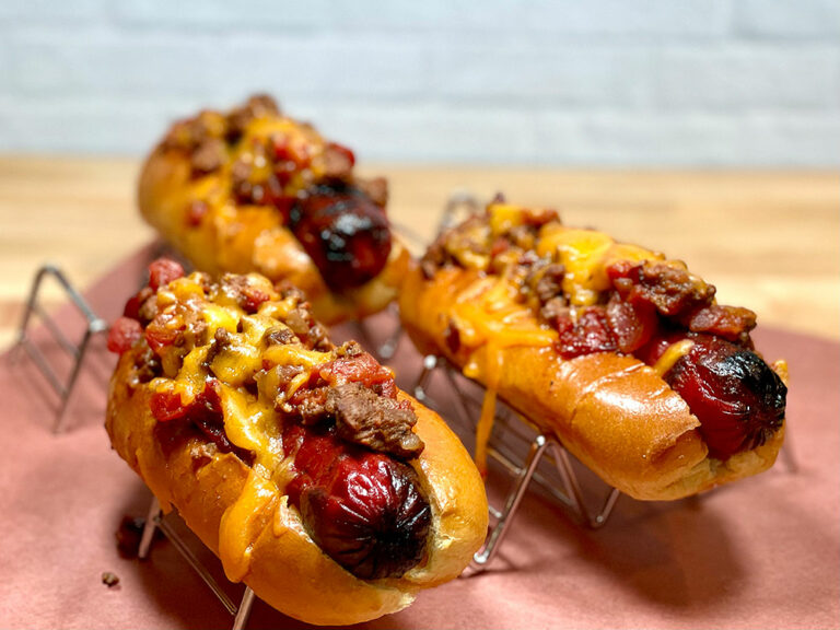 The Perfectly Grilled Chili Dog - Barbecuebible.com