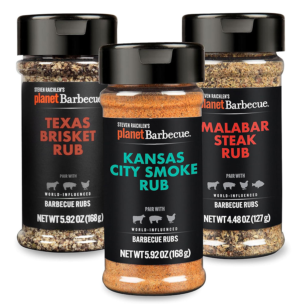 Steven Raichlen Spice Rub Seasoning – 3 Pack American Influenced ...