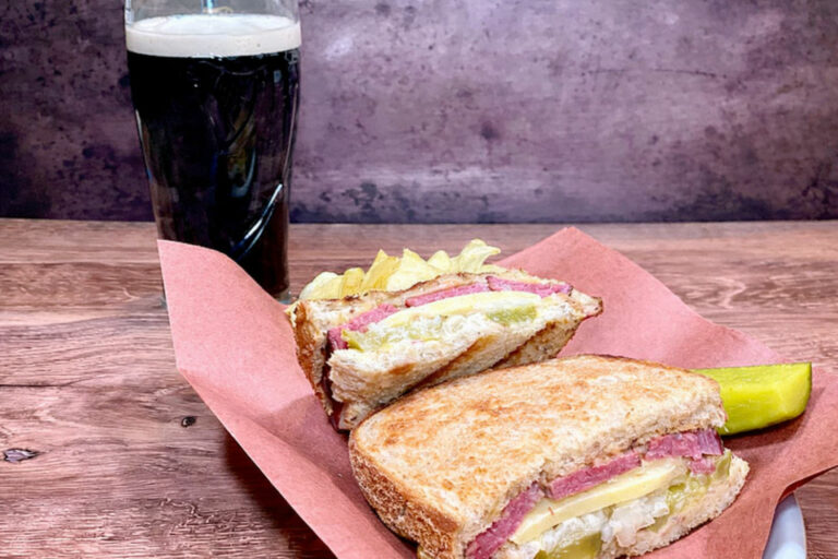 Back-to-Basics | How to Make a Reuben on a Griddle - Barbecuebible.com